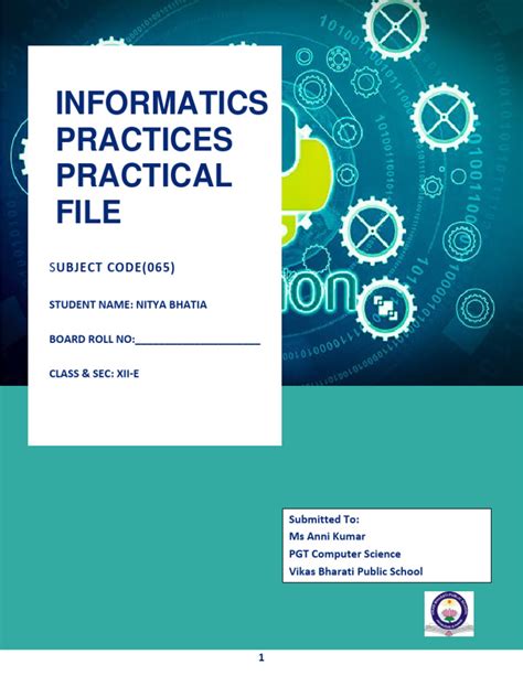 Nitya Practical File Class Xii 2023 2024 Pdf Loans Arithmetic