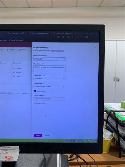 lookup from specific column of a table r powerapps