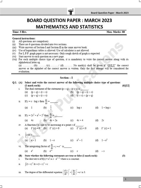 Maths Board Pdf Tangent Mathematics