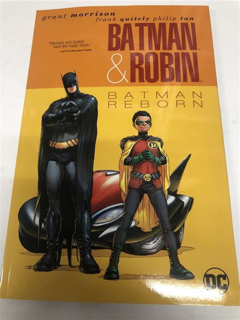 Batman Robin Batman Reborn Dc Comics Tpb Sc Grant Morrison Comic Books Modern Age