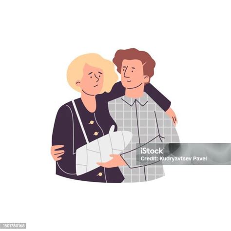 팔이 부러진 슬픈 여자 흰색 배경에 고립된 평면 벡터 그림 건강관리와 의술에 대한 스톡 벡터 아트 및 기타 이미지 건강관리와 의술 깨짐 남자 Istock