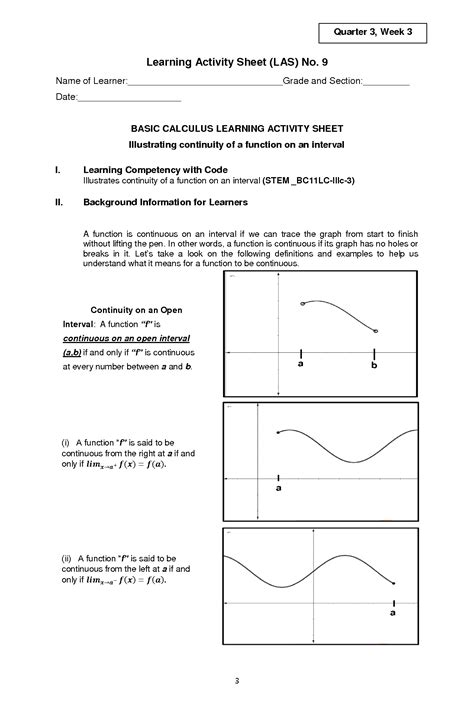 Solution Basiccalculus Illustrates Continuity Of A Function On An