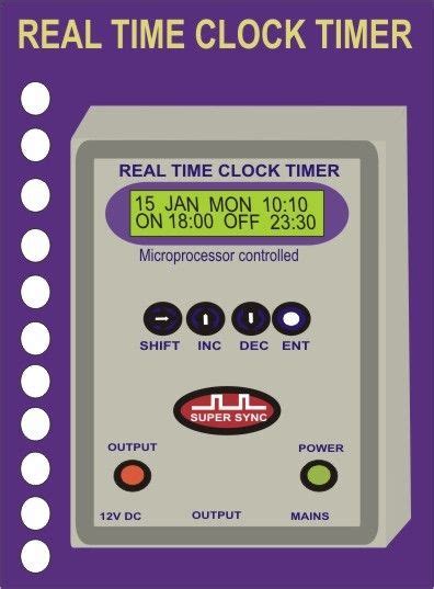 Street Light Glow Sign Board And Pump Switching Timer At Best Price In Jaipur Super Sync