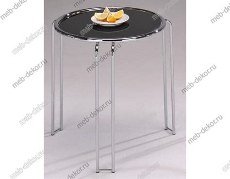 Купить круглый кофейный столик в Москве в интернет магазине мебели МЕБ ДЕКОР