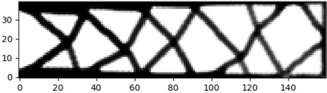 Optimal Topology Of The Mean Std Compliance Minimization Problem Using