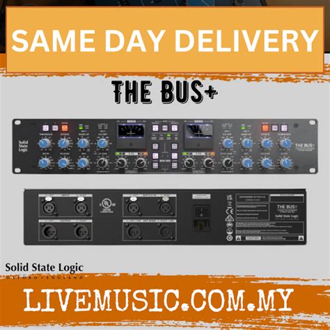 Solid State Logic The Bus Channel Bus Compressor TheBus