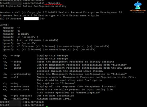 Reset Hp Ilo Password From Esxi Server Vgeek Tales From Real It