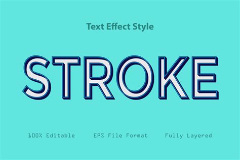EPS Vector Editable Text Effects On Behance