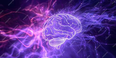 Premium Photo Visualizing Intelligent Thought Processing In The Human Brain Using Neural