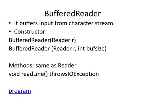 Ppt Io In Java Powerpoint Presentation Free Download Id4530121