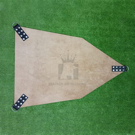 Genuine Leather Sex Sling With Leg Loops