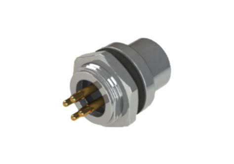 방수 Ip66 ~ 68 M12 T 코드 3핀 암 패널 실장 커넥터 T12p M203cpf Holin