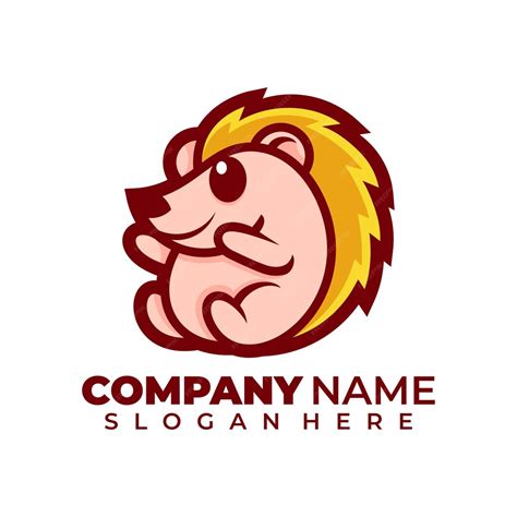 Illustration Vectorielle De Hérisson Mignon Vecteur Premium