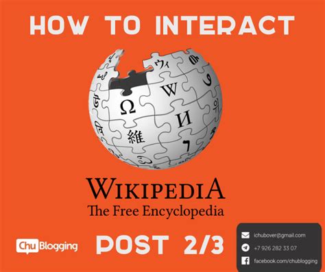 Wikipedia How To Interact Post 2 Of 3