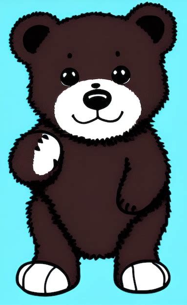 Premium Ai Image Cute Bear