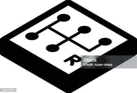 수동 기어 노브 디자인 드라이브 시프터 벡터 자동차 서비스 및 자동차 수리점 기호 트럭 예비 부품 기호 자동차 기술자 장비 재고 기어 스틱 헤드 아이콘 개념 교통수단에 대한