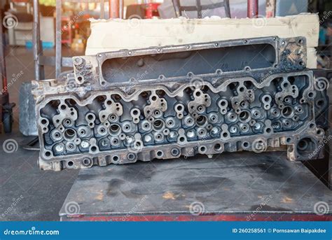 Car Engine Inside Stock Image Image Of Vehicle Radiator 260258561