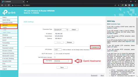 Cara Mengganti Hostname Router Tplink Neicy Techno