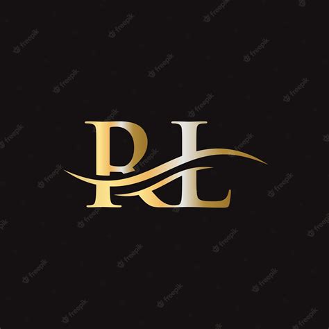 Premium Vector Rl Letter Linked Logo For Business And Company