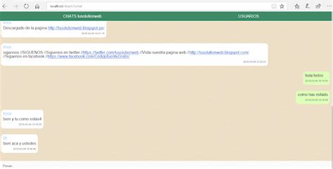 Crear Una Aplicacion Chat Php Mysql Ajax Descarga Código Fuente