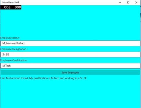 Two Way Binding Or Mvvm In Xamarinforms Application