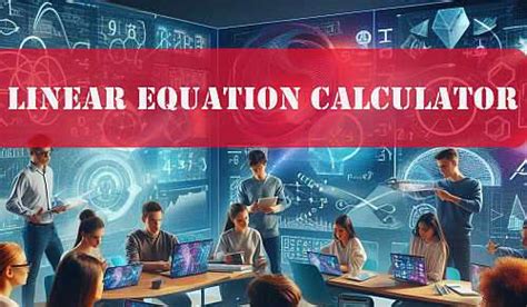 Solving Linear Equations Calculator