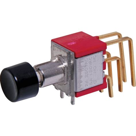 DPDT Mom Deg PCB Mount Pushbutton Switch AS Core Electronics Australia