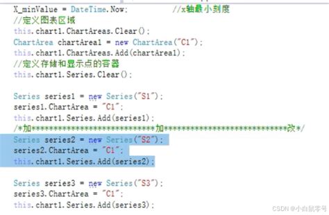 记录｜c Winform——chart控件winform Chart Csdn博客