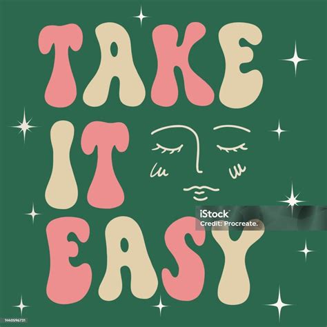 복고풍 그래픽 휴식 보헤미안 히피 디자인 그림 펑키 글꼴과 소녀의 얼굴 긍정적 인 메시지 문구 시계 비문 포스터 또는 스티커 재미있는 빈티지 인쇄 글꼴 벡터 0명에 대한