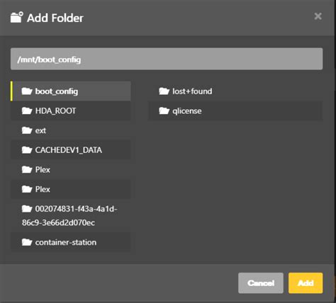 Plex On Qnap Unable To See Local Folders When Adding A Library R Plex