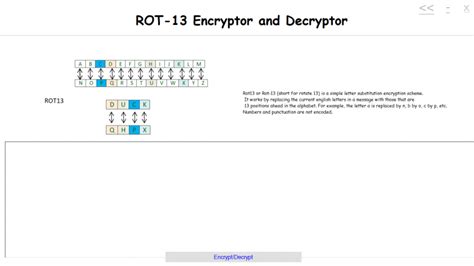 Decoder Of Rot13 Project In C Net With Source Code And Report