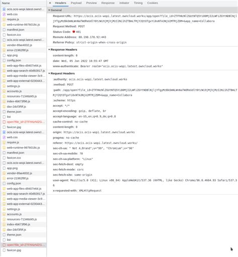 app provider cannot open office files on public link · issue 6219