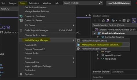 how to create a database in core beginners guide