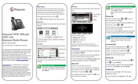 Polycom Vvx 300 Setup Guide