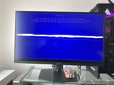 Enrolling A Machine Owner Key Mok On Fedora Workstation 41 Msi Global English Forum