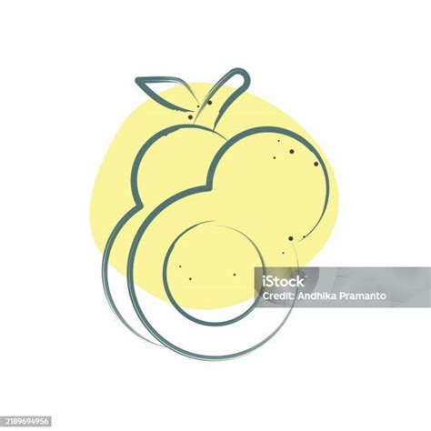 아이콘 아보카도 과일과 야채 기호와 관련이 있습니다 컬러 스폿 스타일 편집 0명에 대한 스톡 벡터 아트 및 기타 이미지 0명 3차원 형태 개성 개념 Istock