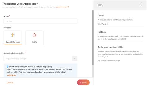 Register An Application Asgardeo