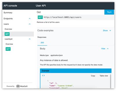 Building Implementing And Testing A Rest Api Mulesoft Documentation