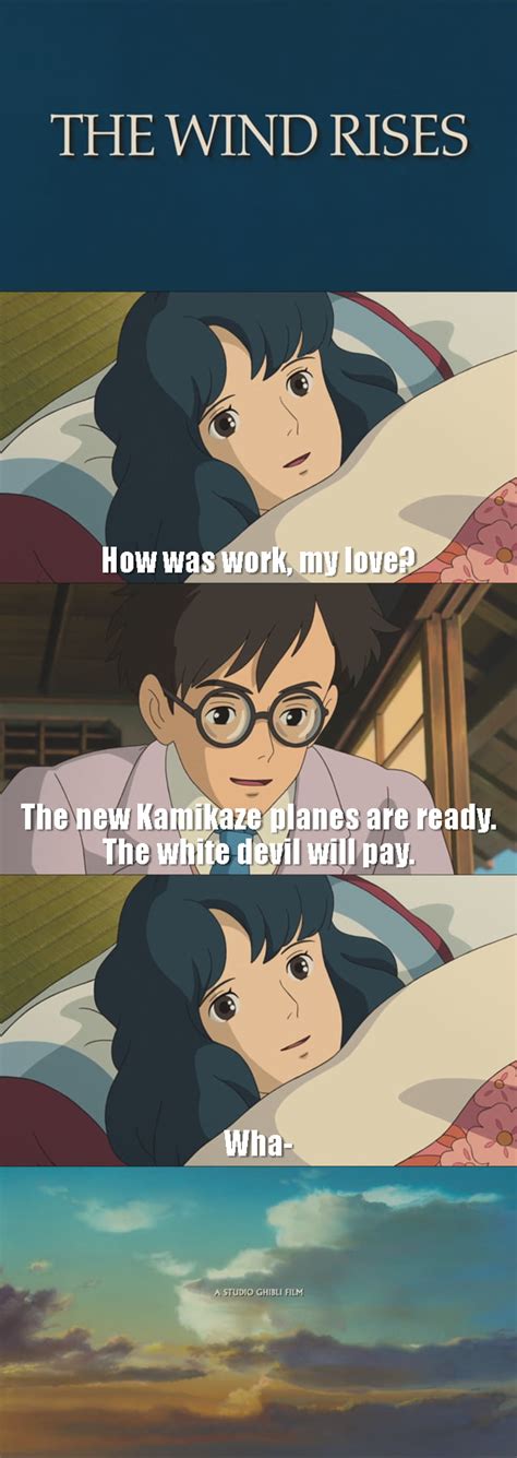 Abridged Anime The Wind Rises 2013 By Hayao Miyazaki 9GAG