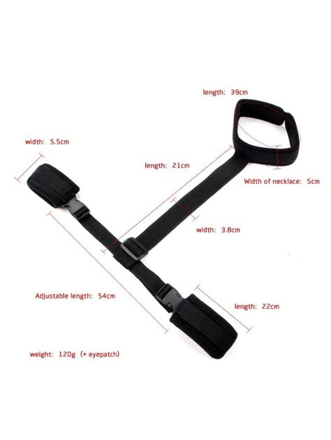 BDSM Escravidão Restrições Colarinho Olhos Vendado Fetiche Sexo Produtos Adulto Jogos Erótico