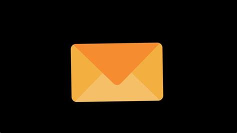 envelope animation stock video footage for free download