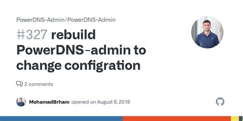 Rebuild Powerdns Admin To Change Configration Issue Powerdns Admin Powerdns Admin Github