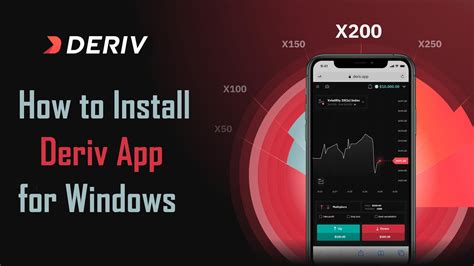 How To Install Deriv App In Windows Binary Option Trading With Deriv Dtrader App Youtube