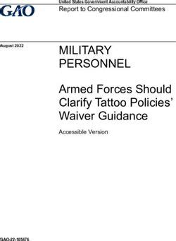 Military Personnel Armed Forces Should Clarify Tattoo Policies Waiver
