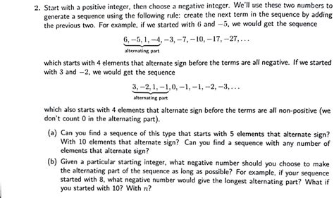 2 start with a positive integer then choose a negative integer we ll use these two numbers to