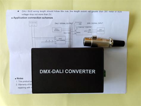 DMX512 Signal Transform To DALI Converter