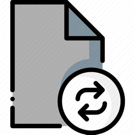 Colour File Files Refresh Ultra Icon Download On Iconfinder