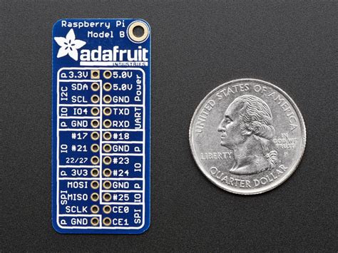 Adafruit Gpio Reference Card For Raspberry Pi Model B Raspberry Pi в