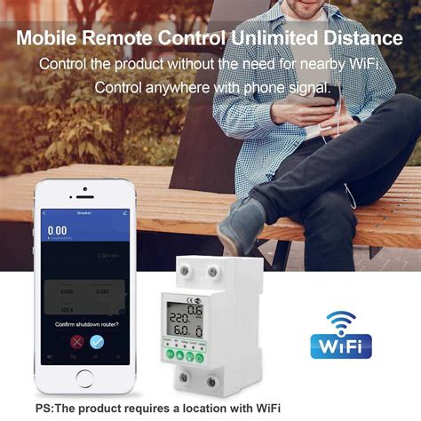 Smart Circuit Breaker WiFi Circuit Breaker Miniature Circuit Breaker With Leakage Over Current