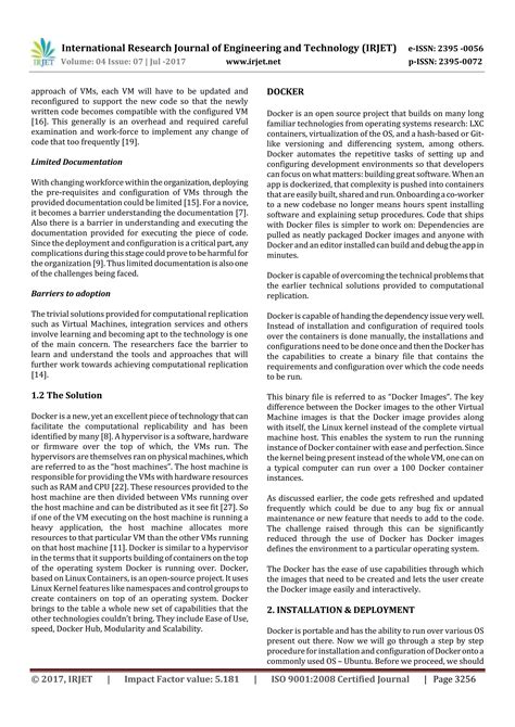 Dockerization Replacement Of Vms Pdf